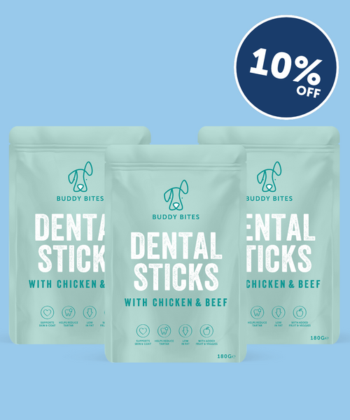 3 Pack Dog Dental Sticks [Bundle] – Buddy Bites SG