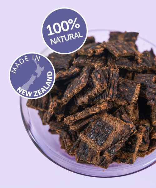 Beef & Blueberry Air Dried Dog Treats – Buddy Bites SG